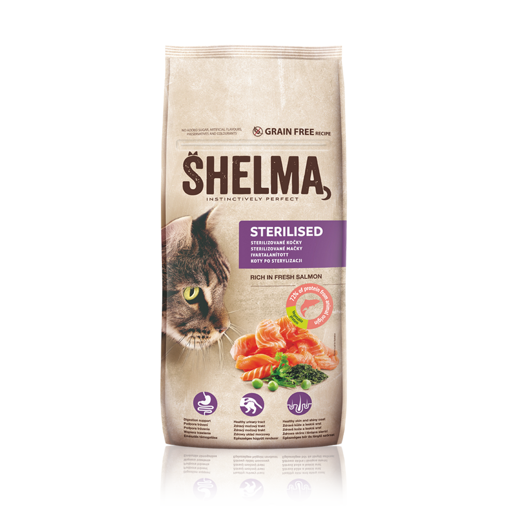 SHELMA GRAIN FREE STERILIZED SALMON : NCLN – Nourrir comme la nature