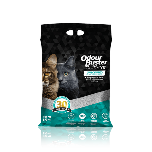 Litière MULTICAT - ODOUR BUSTER – Nourrir comme la nature
